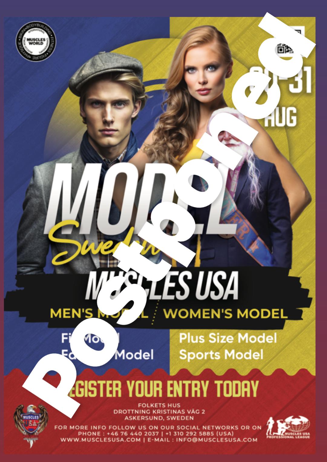 Sweden Model 2024 - Muscles USA