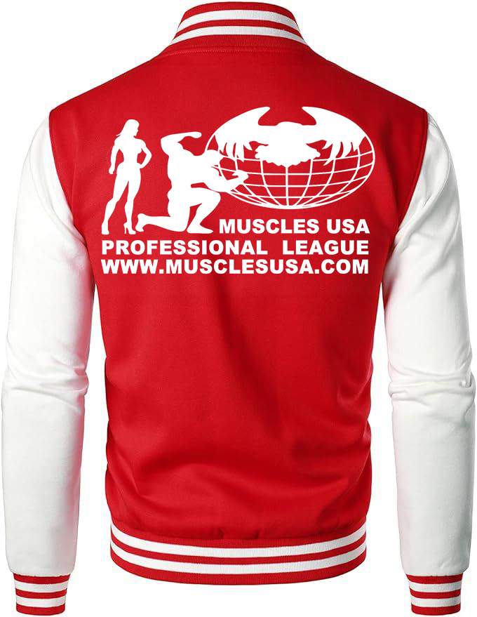 Jacket Red - Muscles USA